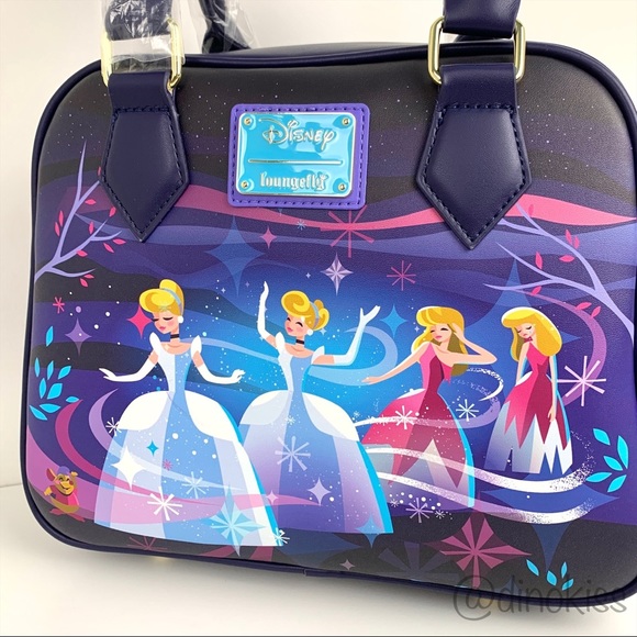 Loungefly | Bags | Loungefly X Disney Cinderella Castle Crossbody Bag ...